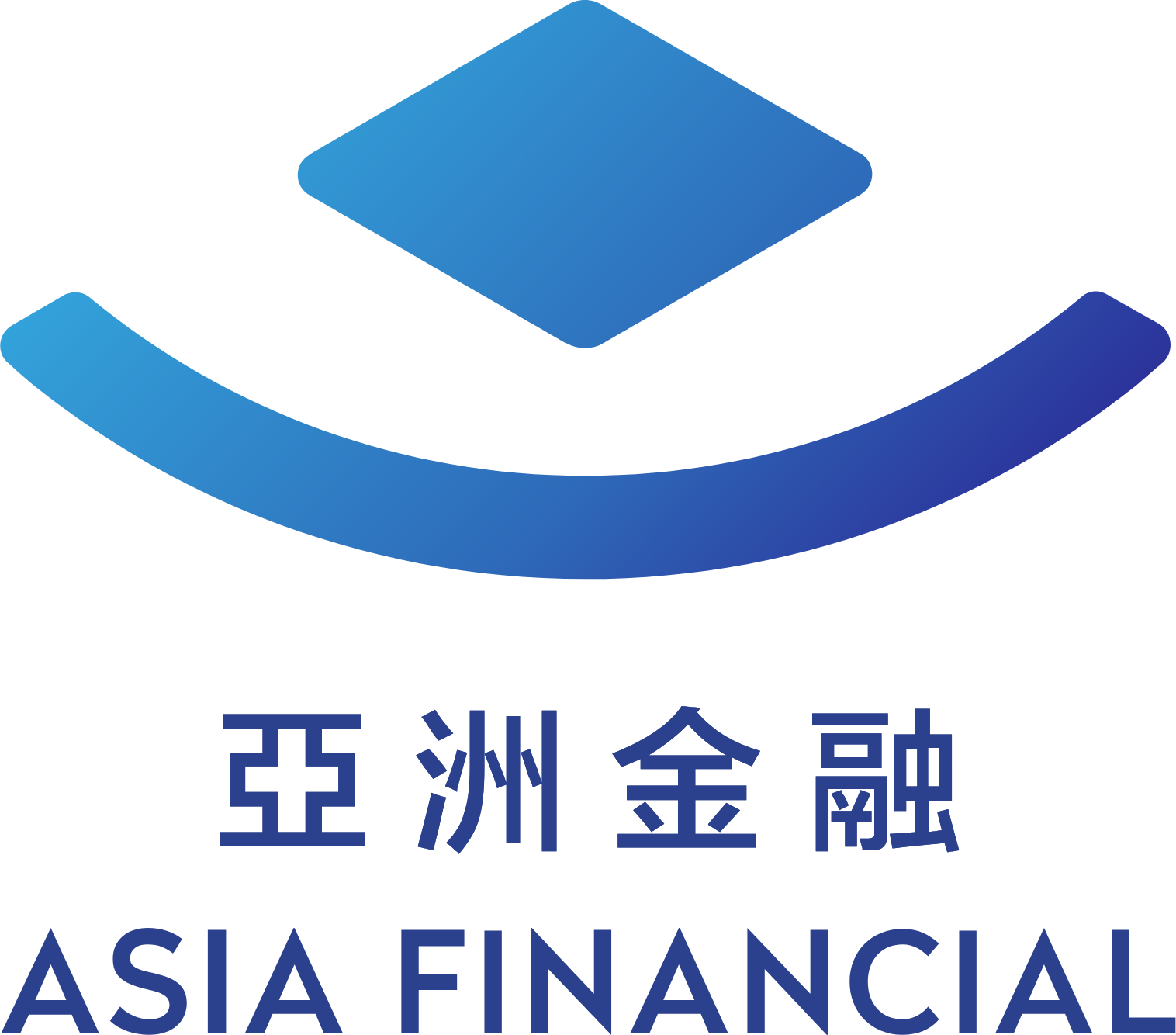 Asia Financial Holdings logo in transparent PNG and vectorized SVG formats
