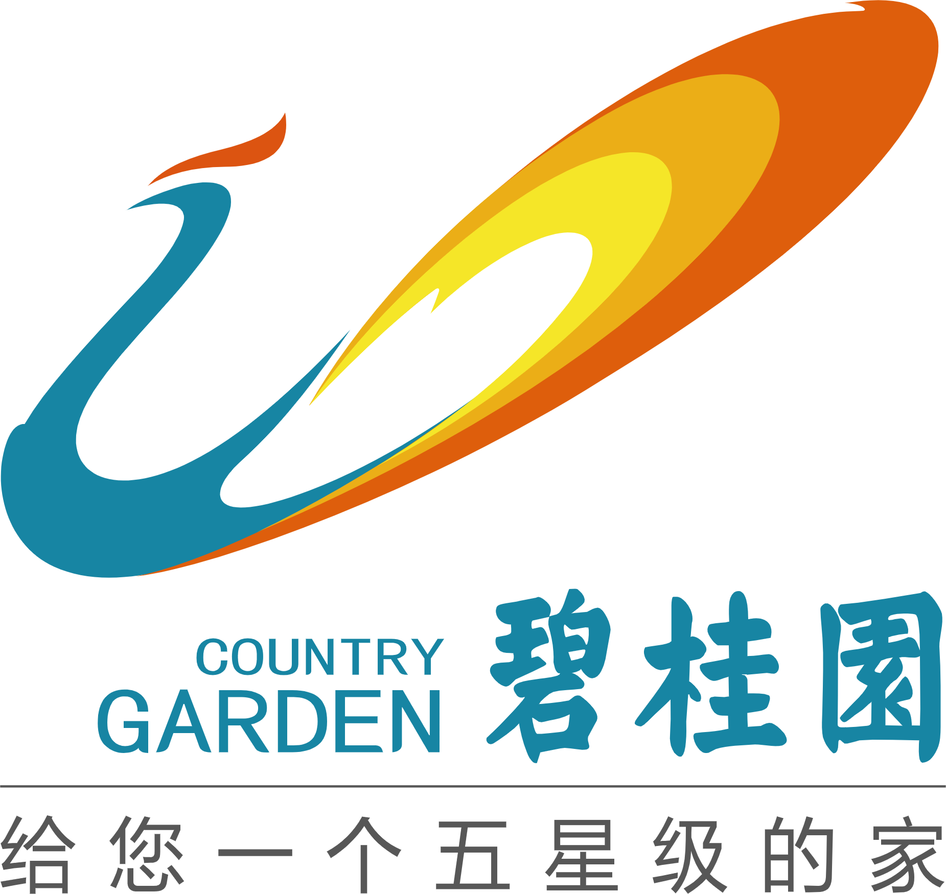 Country Garden logo in transparent PNG format