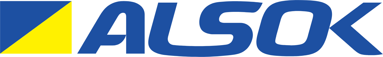 ALSOK logo in transparent PNG format