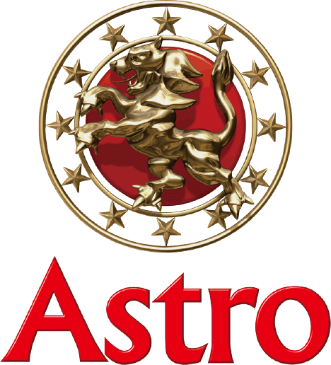 Astro Corporation logo in transparent PNG format