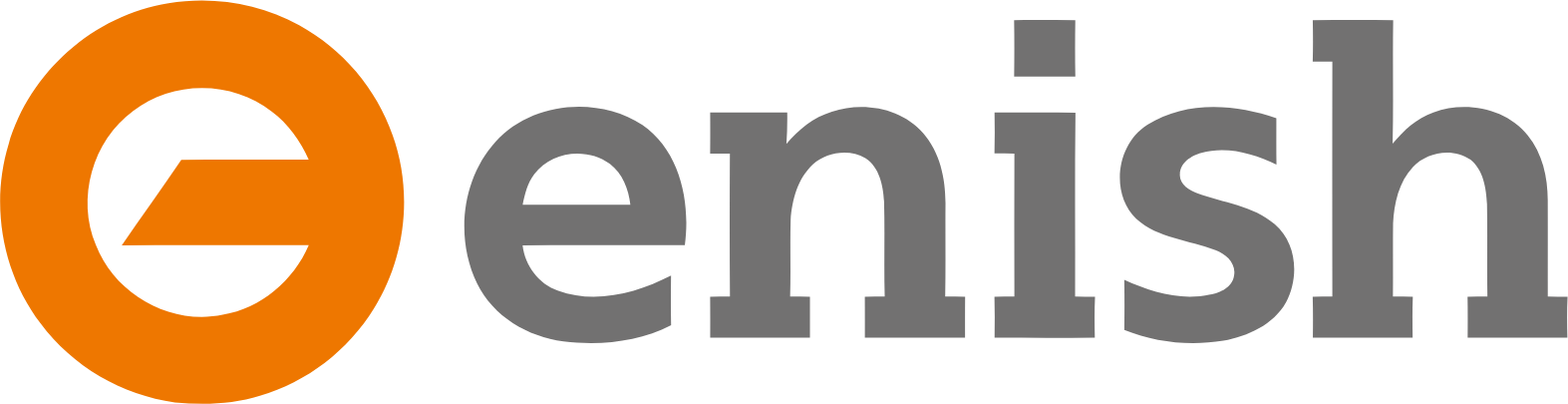 enish logo in transparent PNG and vectorized SVG formats