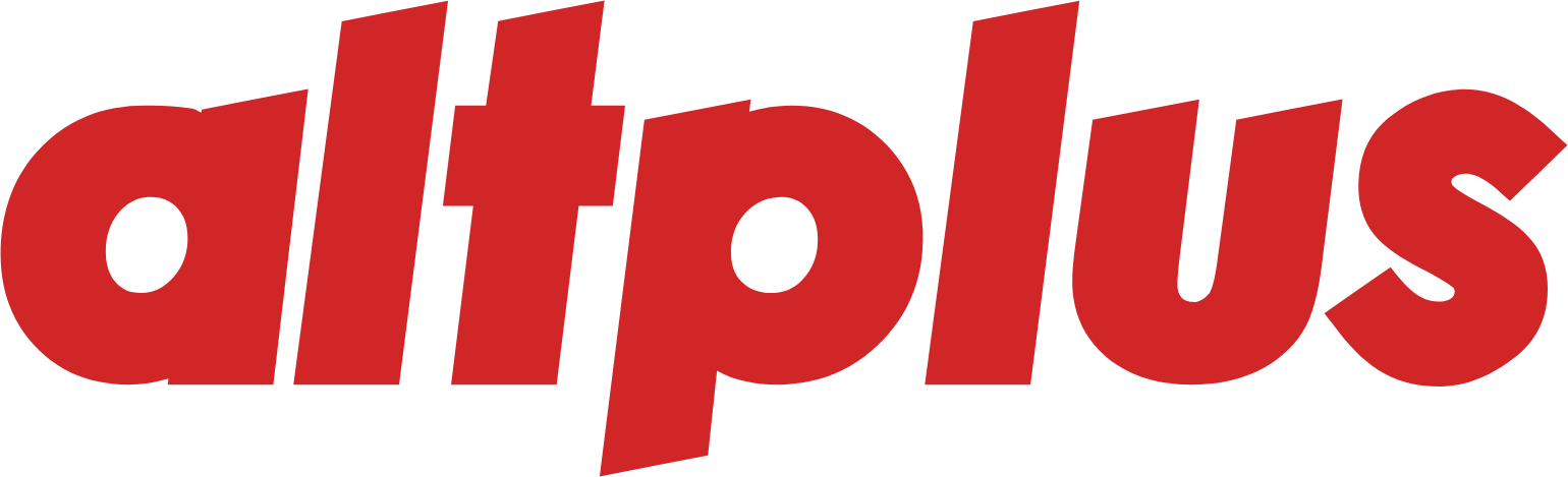 Logo de AltPlus aux formats PNG transparent et SVG vectorisé