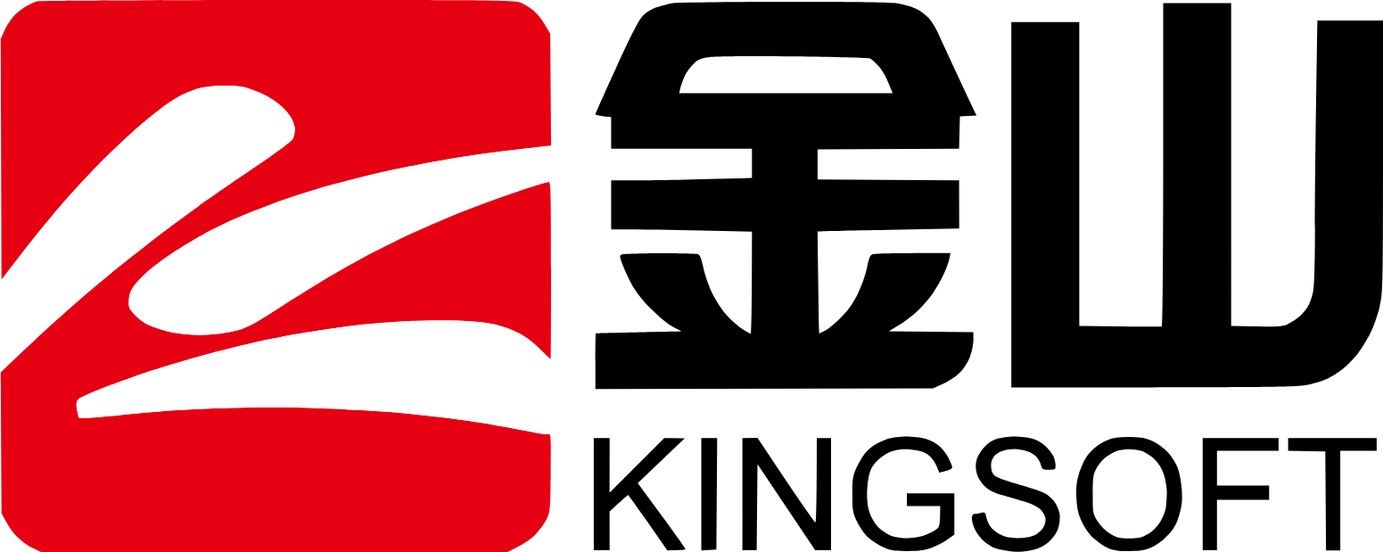 Kingsoft logo in transparent PNG format