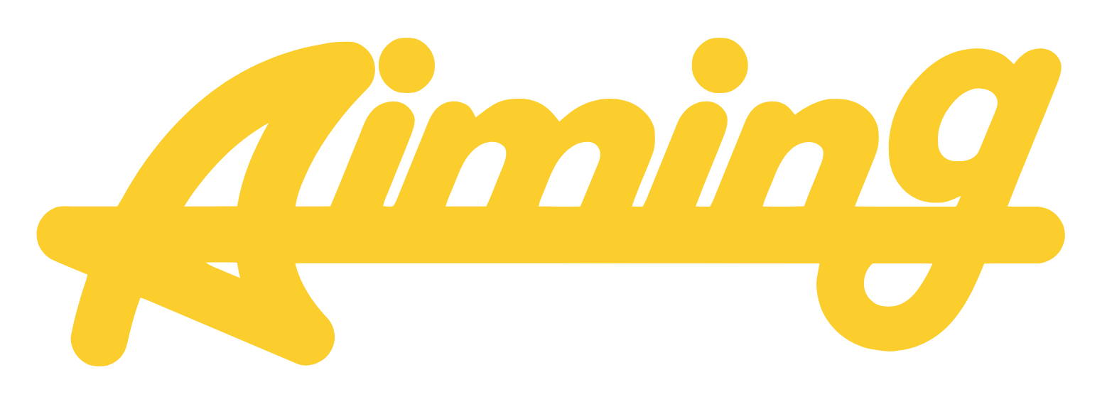 Aiming Inc logo in transparent PNG and vectorized SVG formats