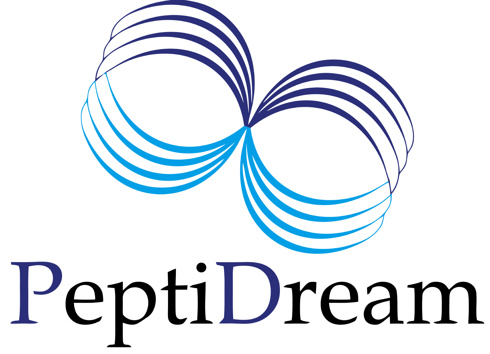 PeptiDream logo in transparent PNG format