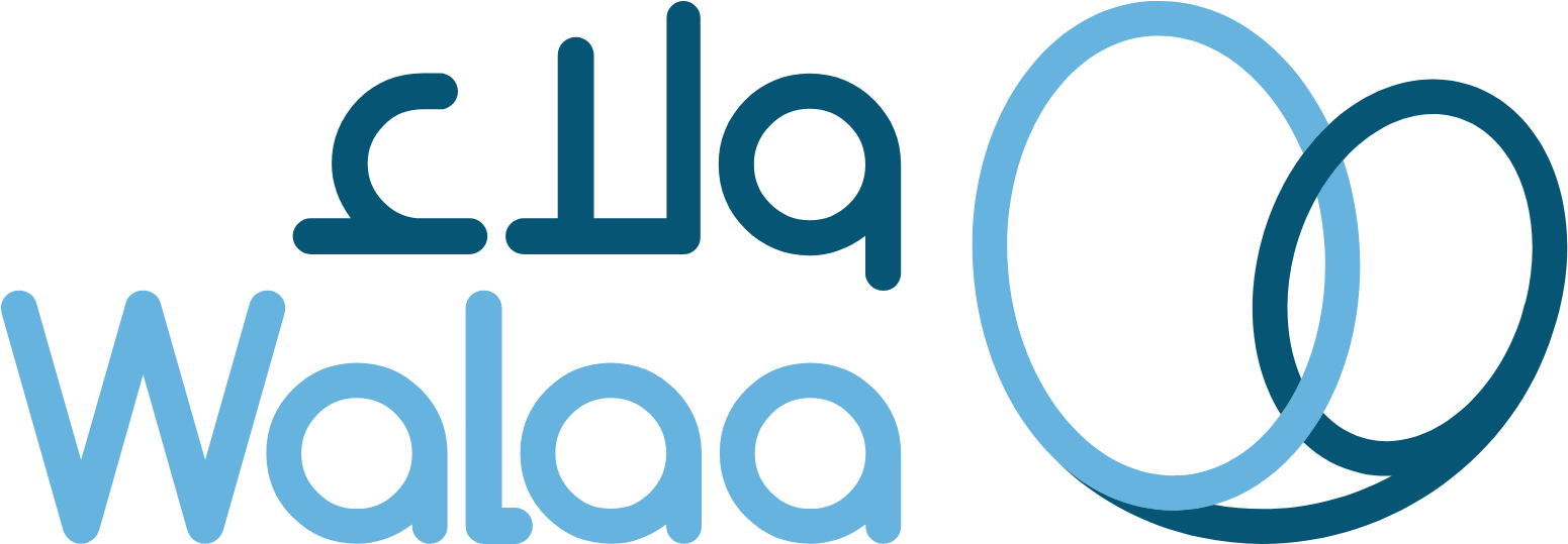 Walaa Cooperative Insurance Company logo in transparent PNG format