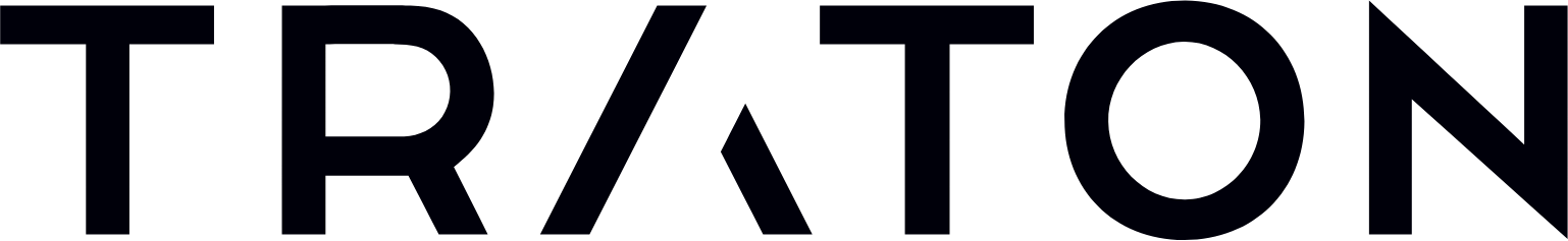 Traton logo in transparent PNG and vectorized SVG formats