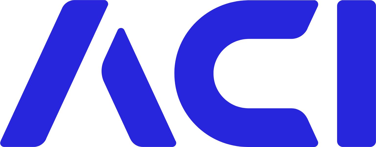 ACI Worldwide Logo im transparenten PNG- und vektorisierten SVG-Format ACI Worldwide Logo im transparenten PNG- und vektorisierten SVG-Format