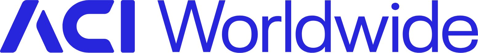ACI Worldwide Logo im transparenten PNG- und vektorisierten SVG-Format ACI Worldwide Logo im transparenten PNG- und vektorisierten SVG-Format