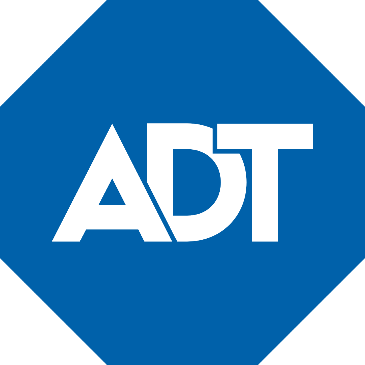 ADT Logo im PNG-Format mit transparentem Hintergrund