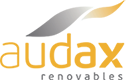 Audax Renovables logo in transparent PNG format