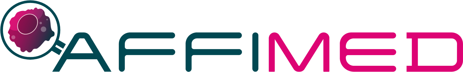 Affimed logo in transparent PNG and vectorized SVG formats