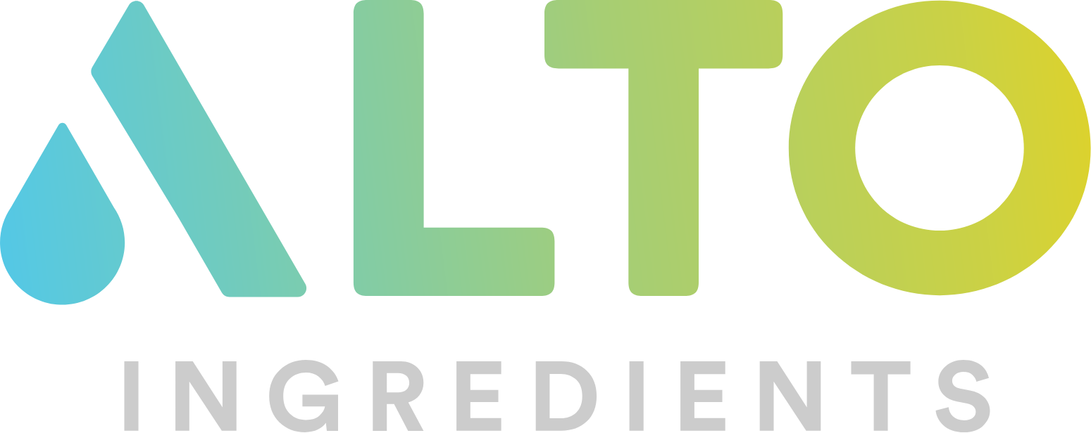 Alto Ingredients logo in transparent PNG format