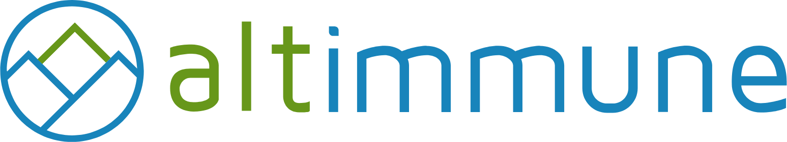 Altimmune logo in transparent PNG format