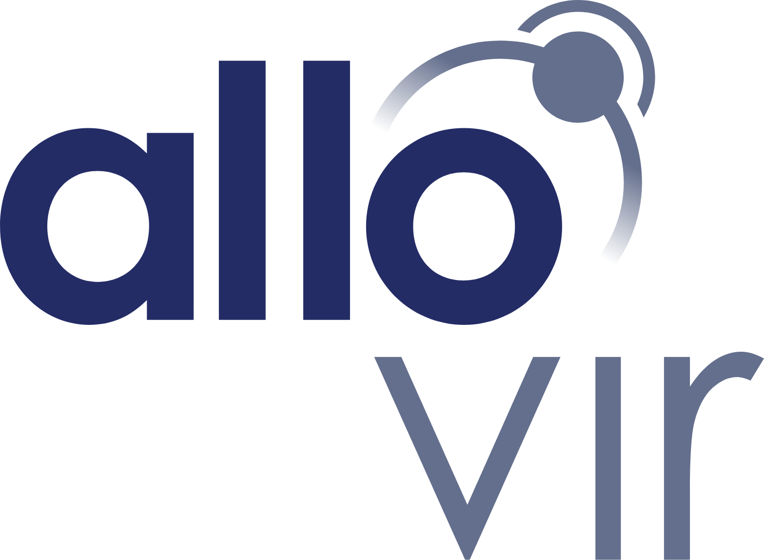 AlloVir logo in transparent PNG and vectorized SVG formats