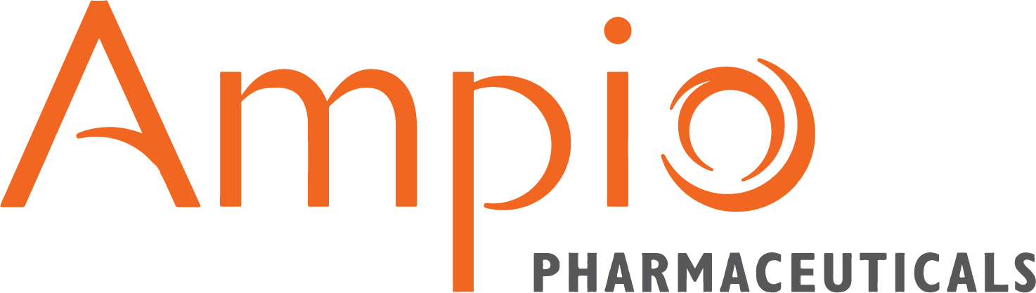 Ampio Pharmaceuticals logo in transparent PNG format