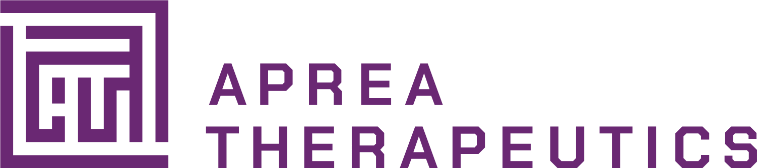 Aprea Therapeutics logo in transparent PNG and vectorized SVG formats