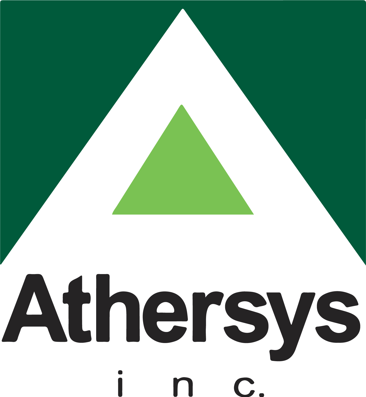 Athersys logo in transparent PNG format