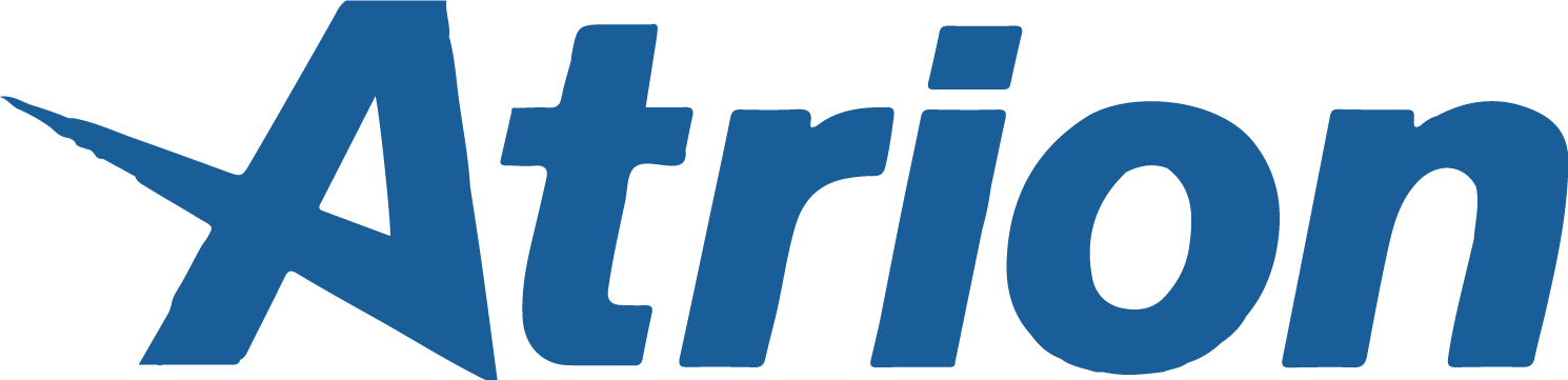 Atrion logo in transparent PNG format