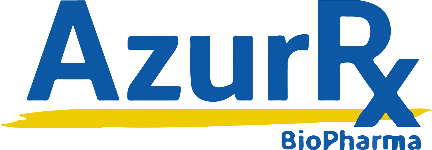 AzurRx BioPharma logo in transparent PNG format