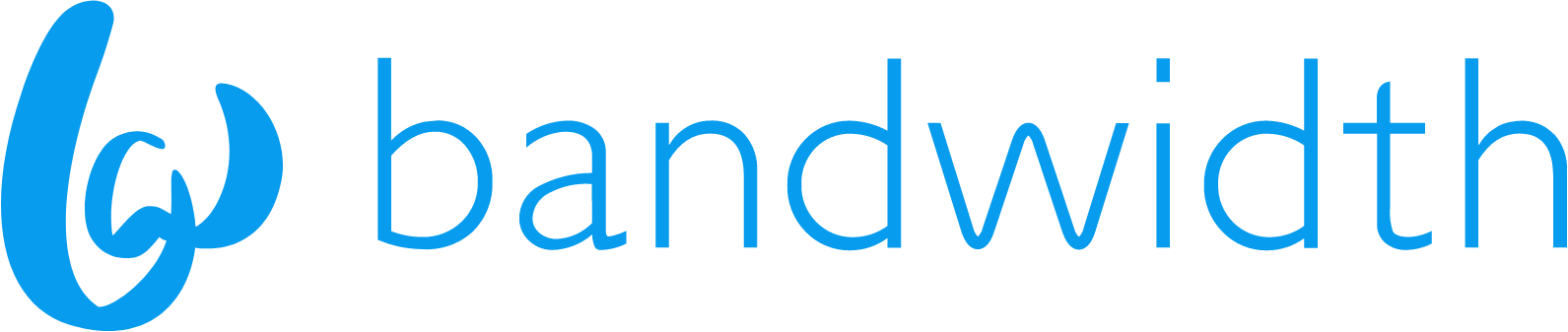Bandwidth logo in transparent PNG and vectorized SVG formats