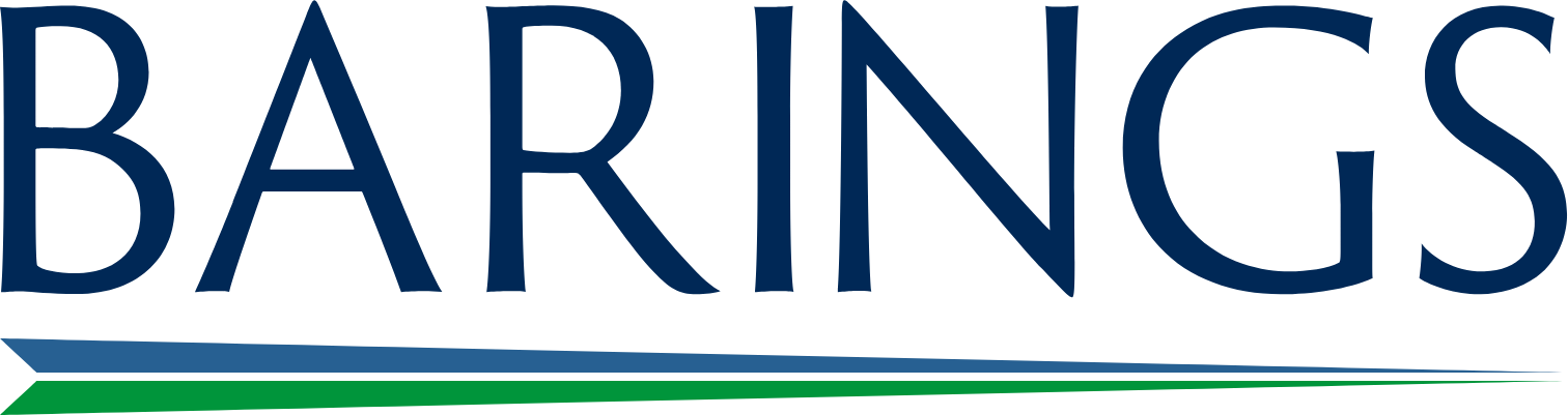 Barings BDC logo in transparent PNG and vectorized SVG formats