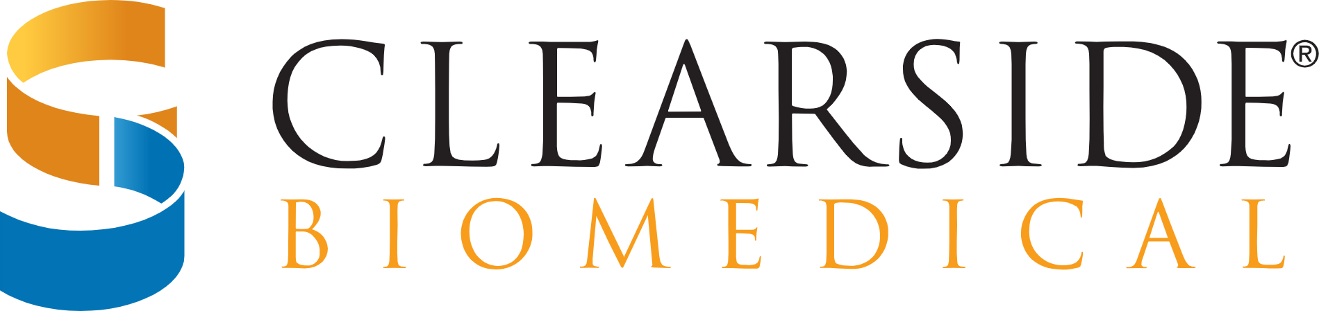 Clearside Biomedical logo in transparent PNG format