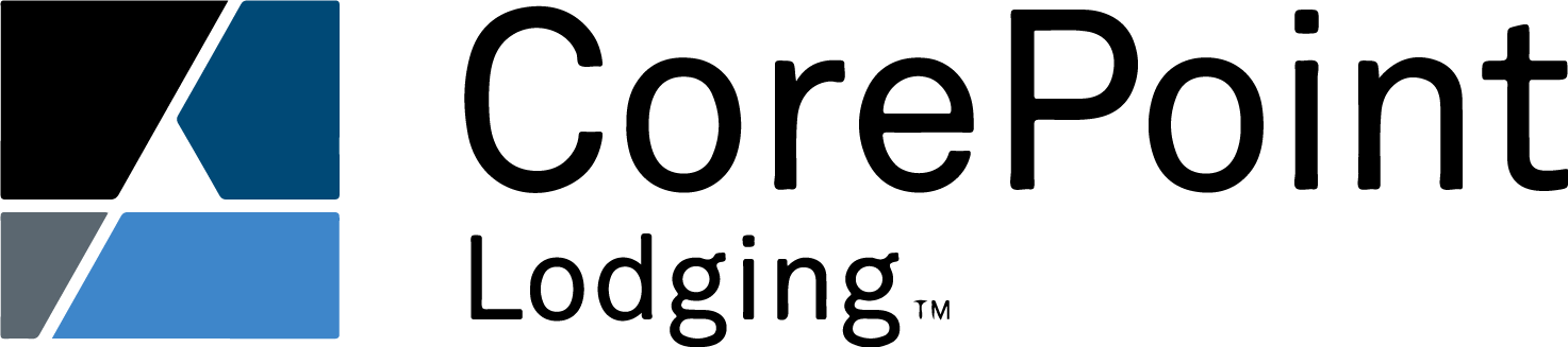 CorePoint Lodging logo in transparent PNG format
