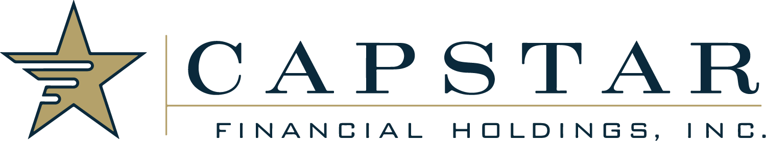 CapStar Financial logo in transparent PNG format