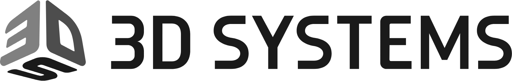 3D Systems logo in transparent PNG format