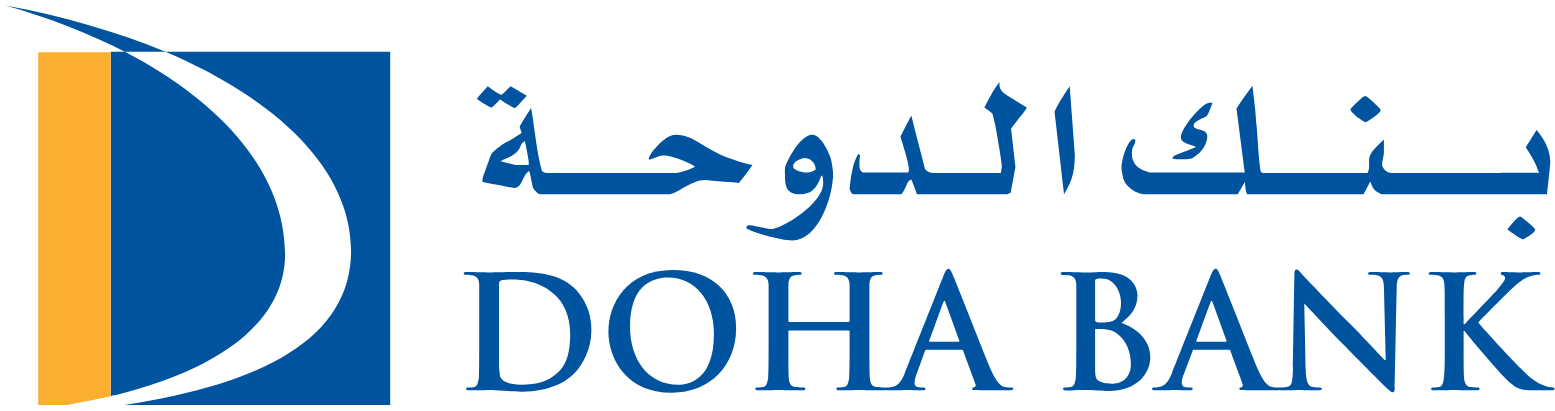 Doha Bank logo in transparent PNG and vectorized SVG formats