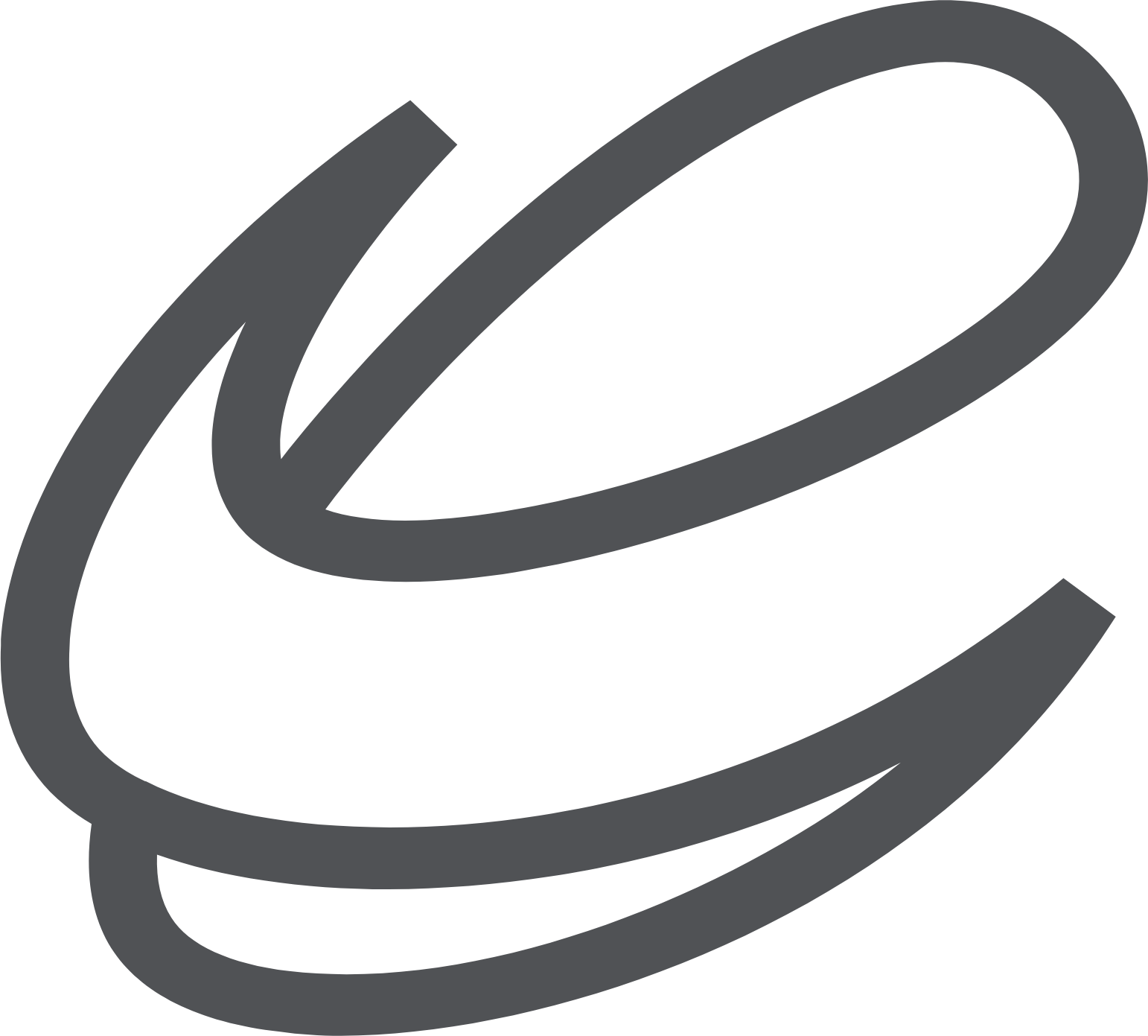 Emirates Driving Company logo in transparent PNG format