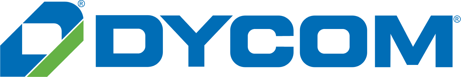 Dycom Industries logo in transparent PNG format