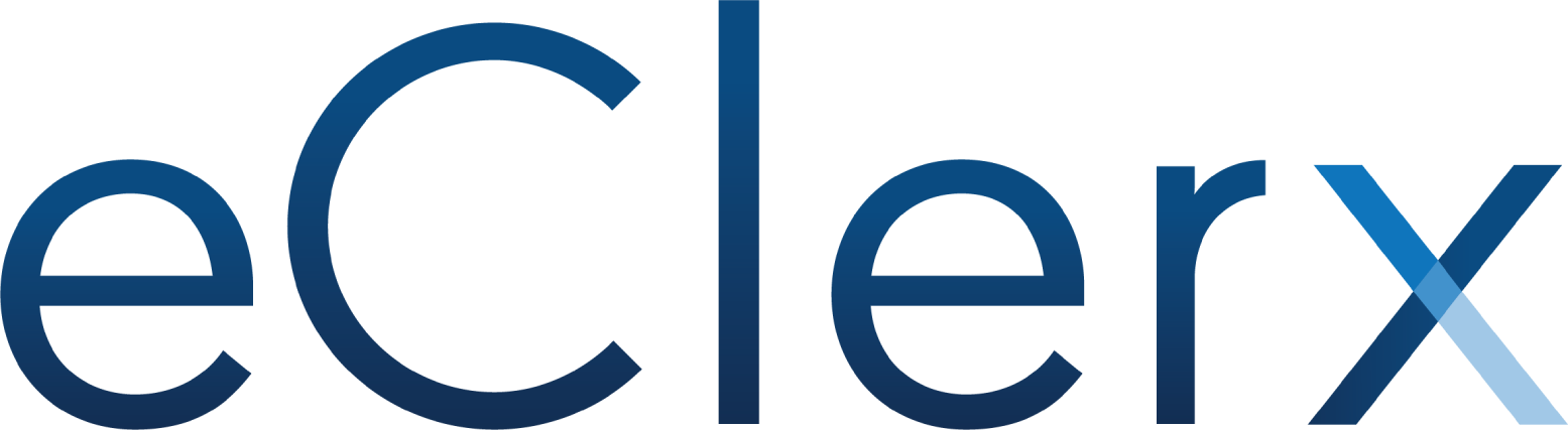eClerx Services logo in transparent PNG format