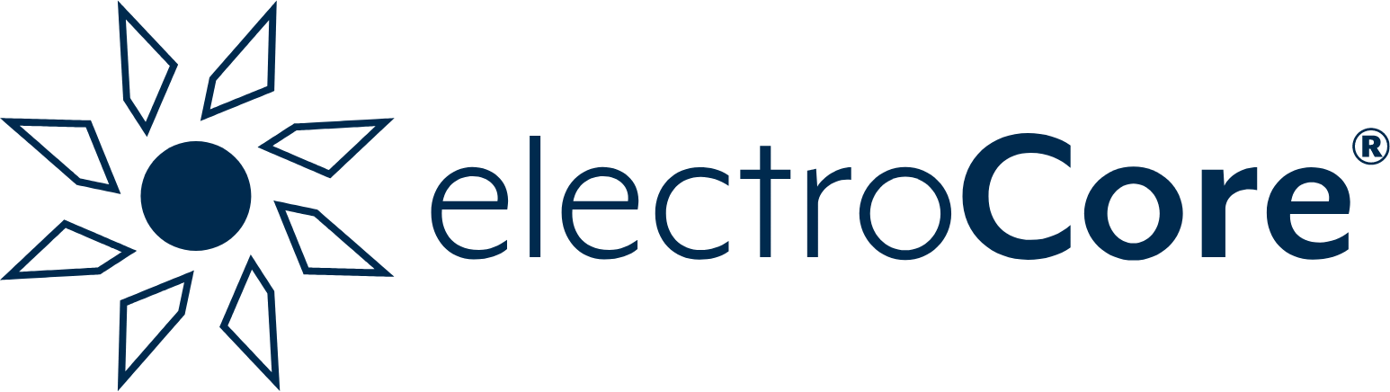 electroCore Logo im PNG-Format mit transparentem Hintergrund