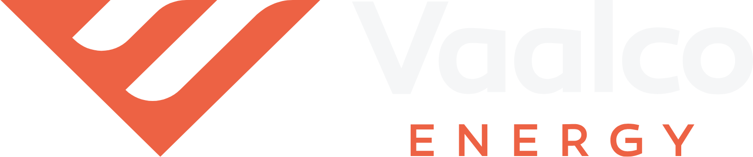 Vaalco Energy logo in transparent PNG and vectorized SVG formats