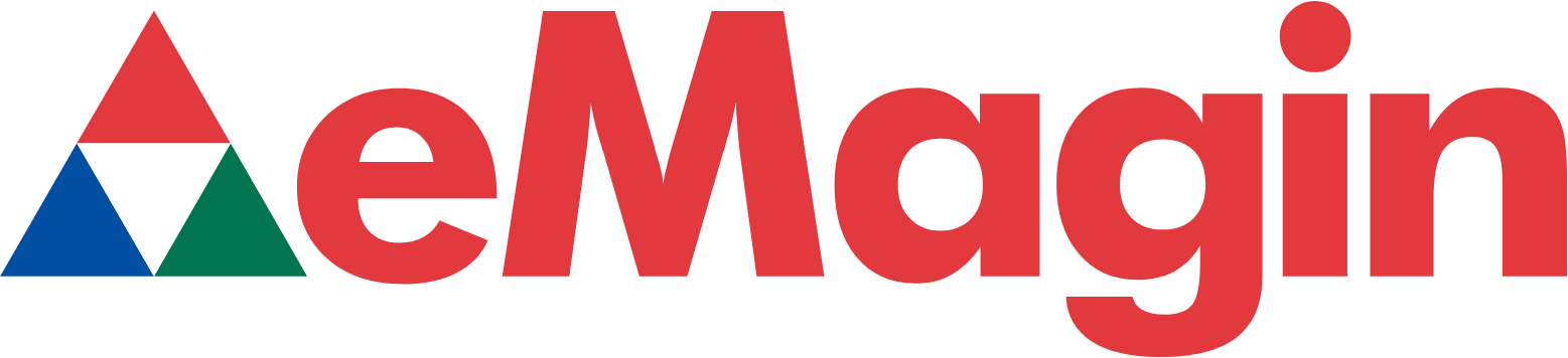 eMagin logo in transparent PNG and vectorized SVG formats