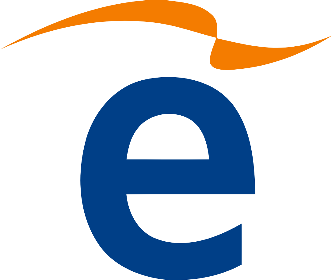Elecnor logo in transparent PNG and vectorized SVG formats