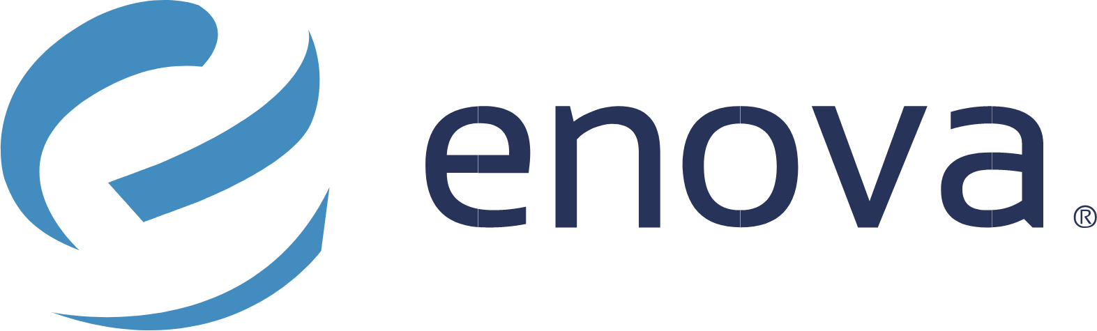 Enova International logo in transparent PNG and vectorized SVG formats