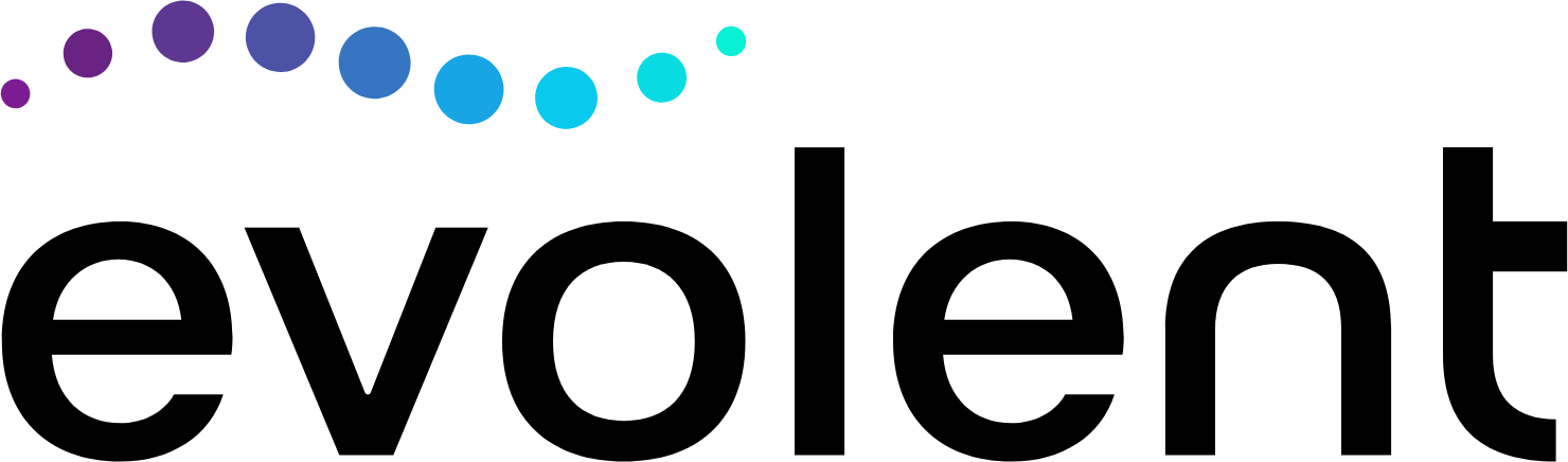 Evolent Health logo in transparent PNG and vectorized SVG formats