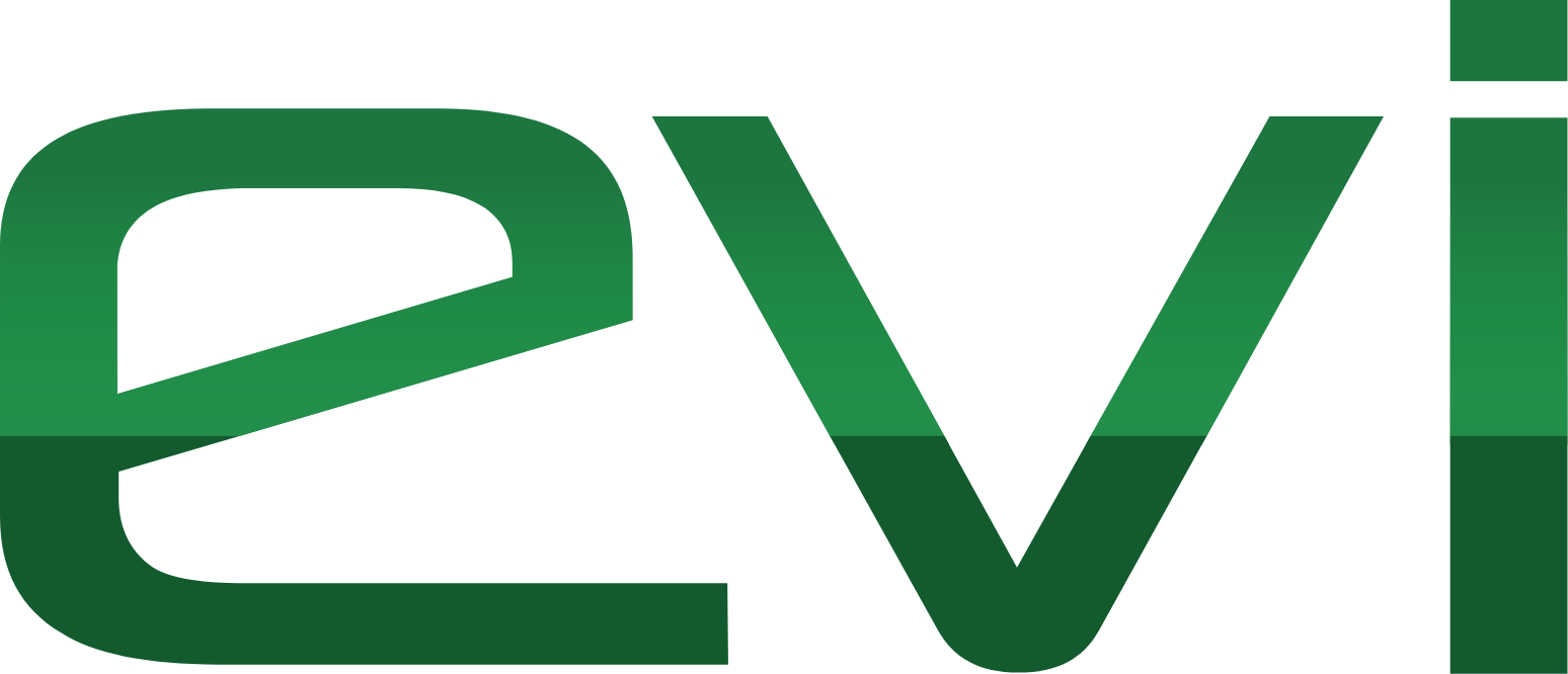 EVI Industries Logo im transparenten PNG- und vektorisierten SVG-Format