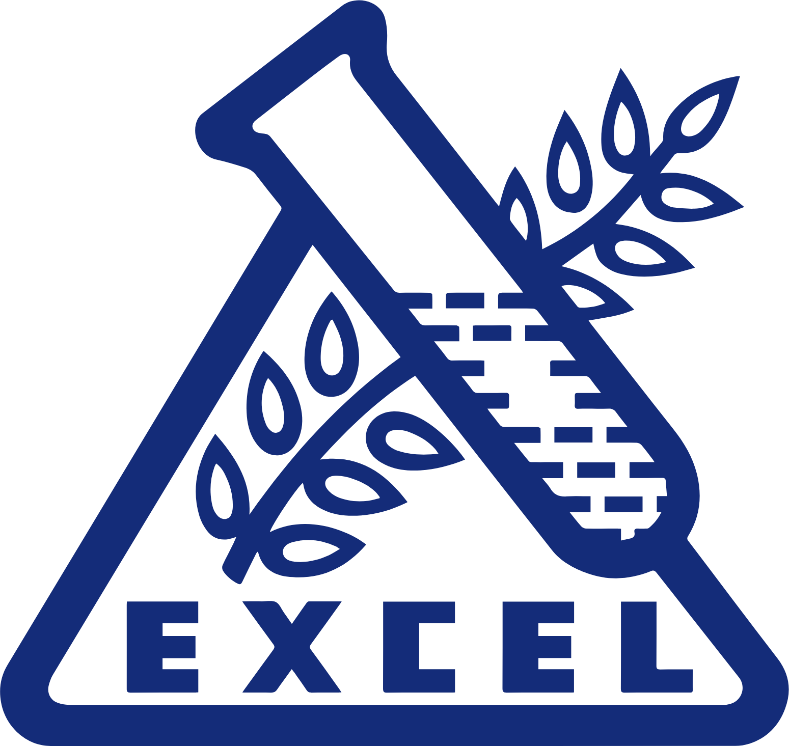 Excel Industries logo in transparent PNG format