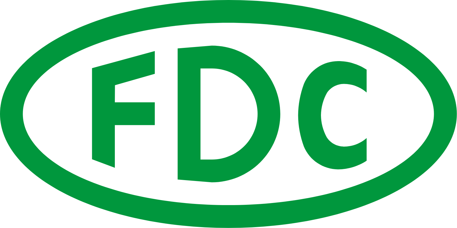 FDC India logo in transparent PNG format