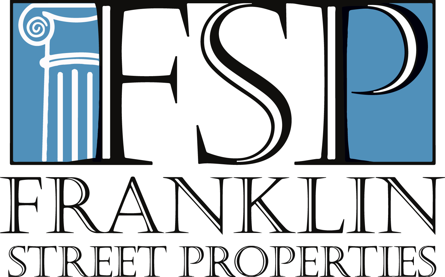Franklin Street Properties logo in transparent PNG format