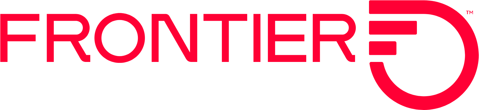 Frontier Communications logo in transparent PNG and vectorized SVG formats