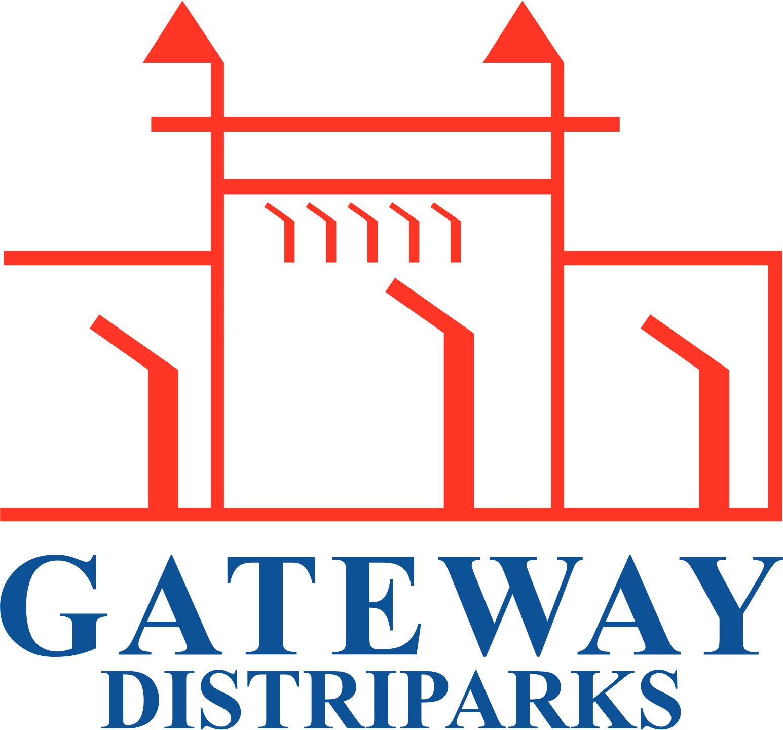Gateway Distriparks logo in transparent PNG format
