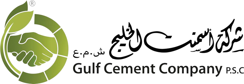 Gulf Cement logo in transparent PNG format