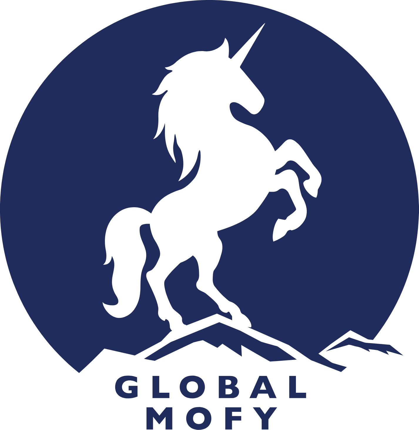 Global Mofy Metaverse logo in transparent PNG and vectorized SVG formats