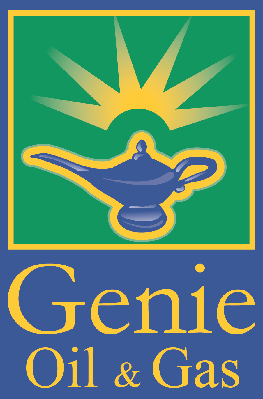 Genie Energy logo in transparent PNG format