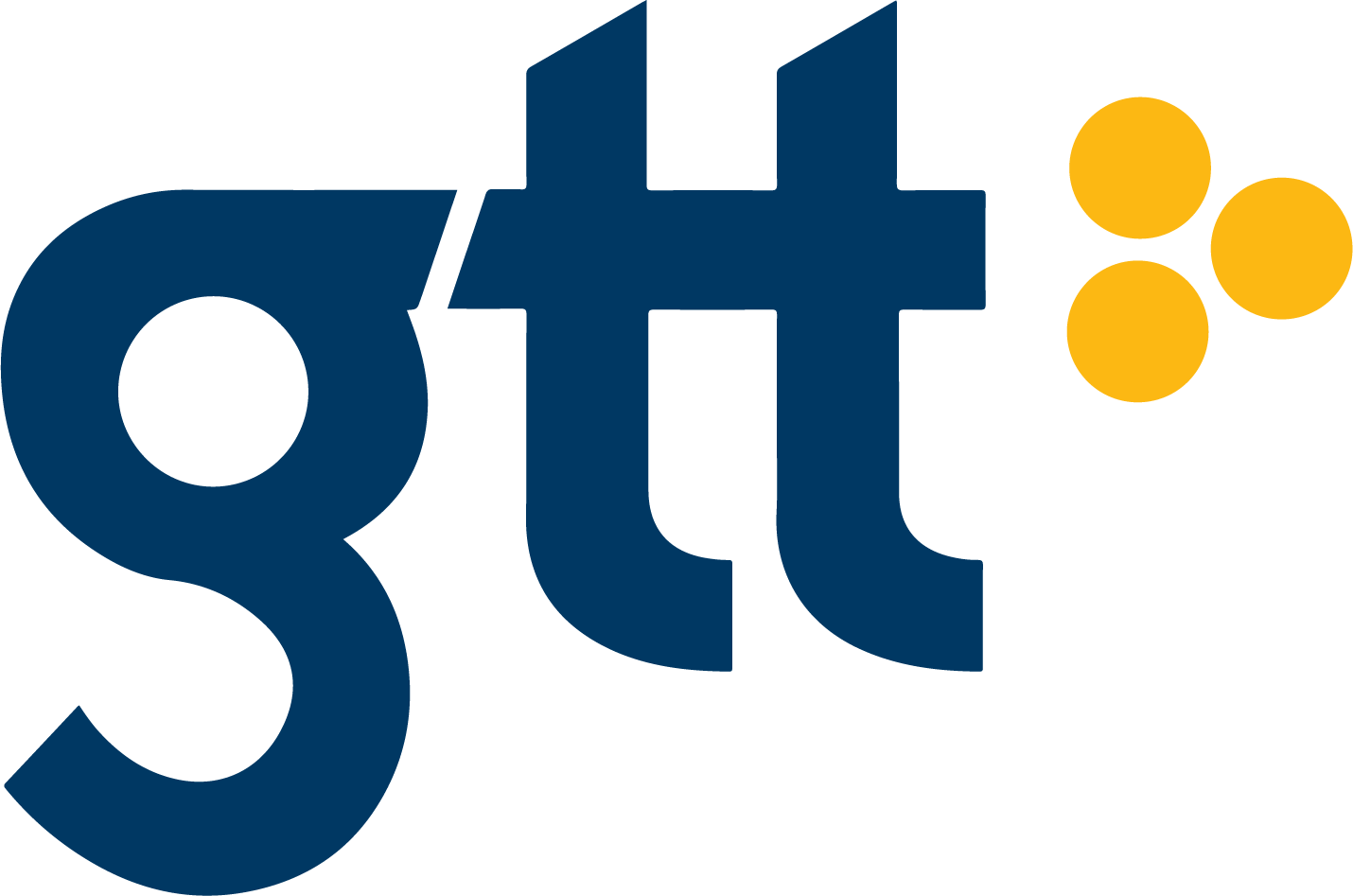 GTT Communications logo in transparent PNG format